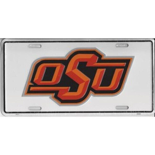 212 Main 471 6 x 12 in. Oklahoma State Cowboys OSU Metal License Plate ...