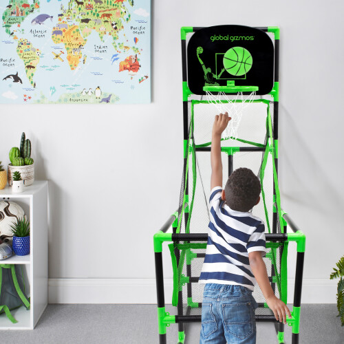 Global Gizmos 55629 Arcade Basketball Hoop / Indoor, Outdoor Use / Easy ...