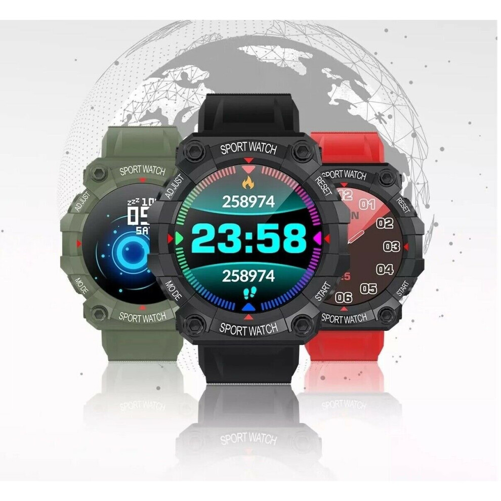FD68 Smart Watch Bluetooth Bracelet Pedometer Heart Rate Sport Smart Wristband on OnBuy