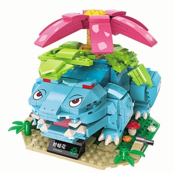 (B0108) Pokemon Anime Cartoon Pikachu Bulbasaur Building Blocks Bricks ...