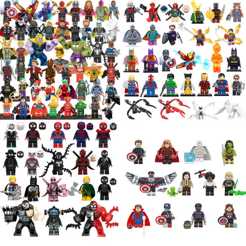 Marvel Super Hero Mini Character Toys are suitable Fit LegoTall ...