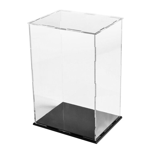 Large Acrylic Display Case Dustproof Box Perspex Clear Collectibles on OnBuy