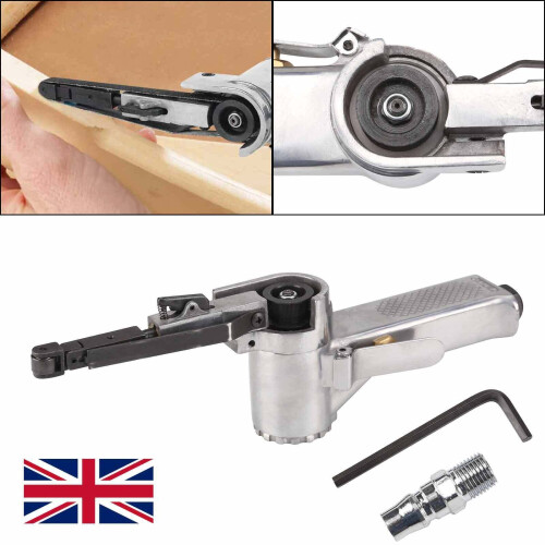 Air Belt Sander 10mm 330mm Sanding Buffing Vehicle Car Pneumatic Tool ...