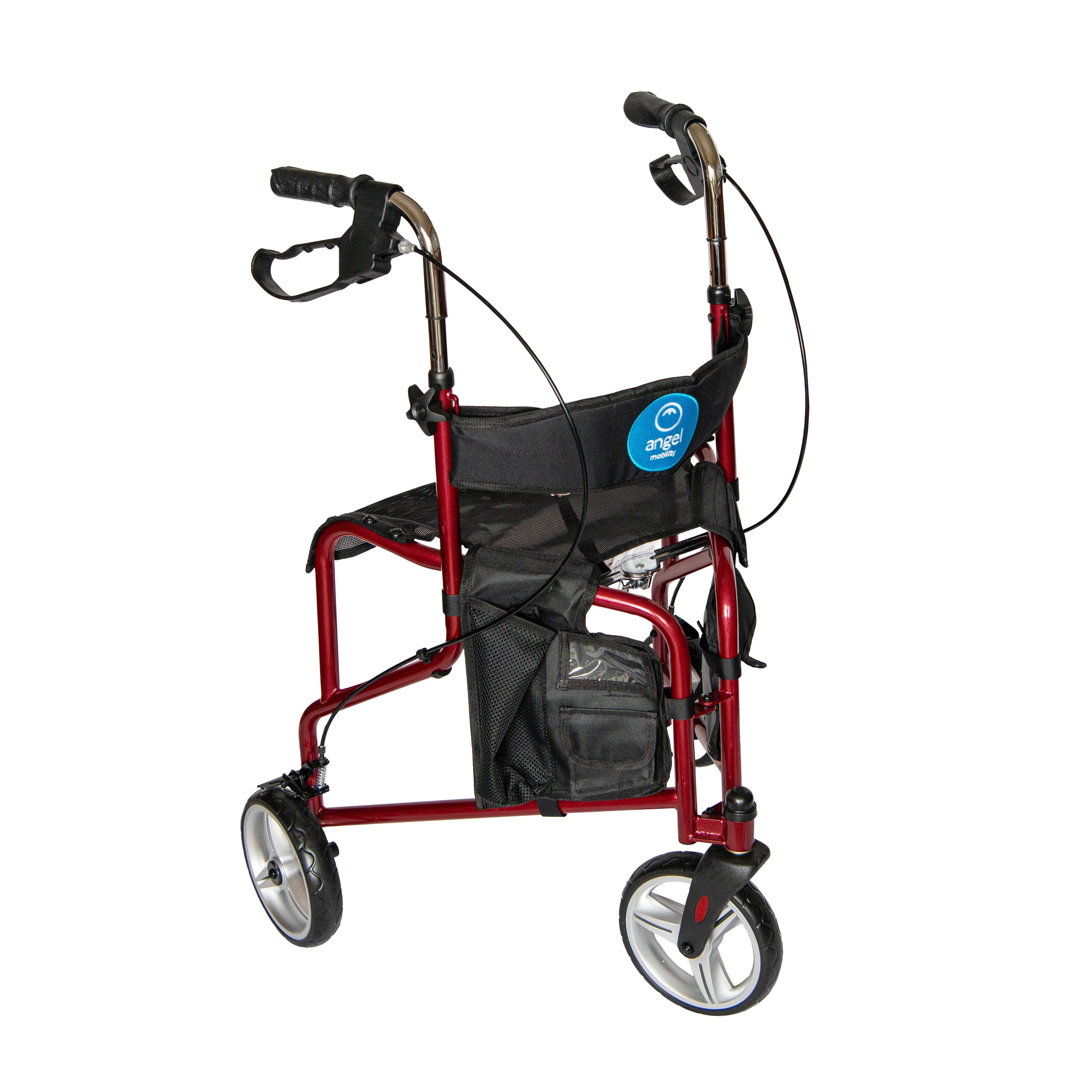 Angel Mobility AMR005 tri Walker Rollator Zimmer Frame With Seat ...