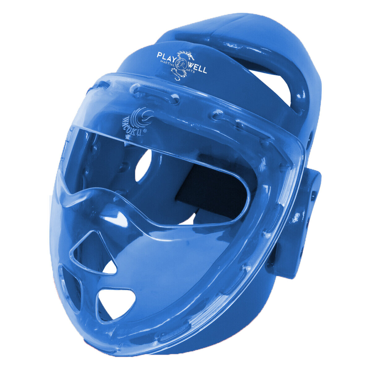 (Large) Playwell Dipped Foam Headguard With Acrylic Full Face Mask ...
