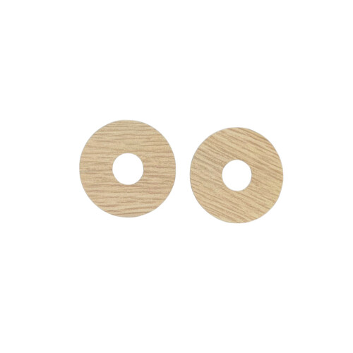 San Francisco Oak Rose Radiator Pipe Covers Laminate Effect 2 Pack on OnBuy