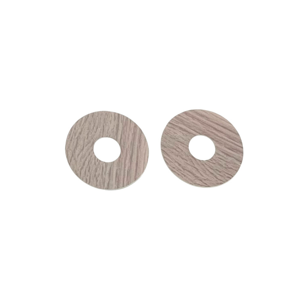 Atlanta Oak Shade Rose Radiator Pipe Covers Laminate Effect 2 Pack on OnBuy