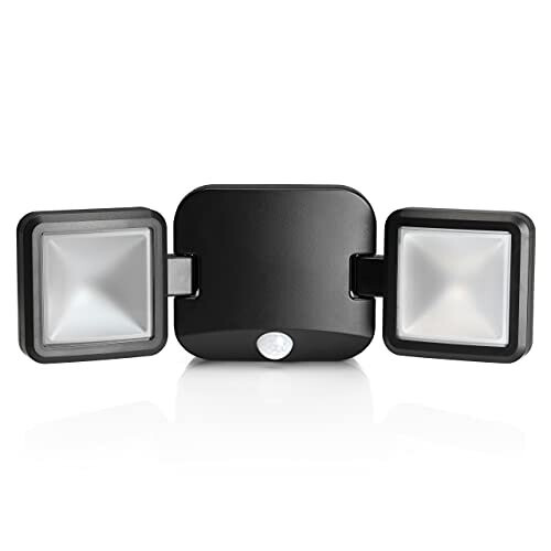 Auraglow Outdoor Wireless Battery Operated LED Motion Activated PIR ...