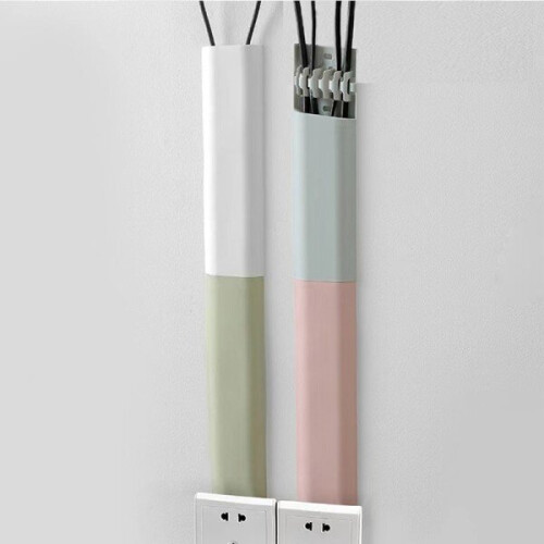 Wire Cover Nail Free Wire Storage Organizer Wall Network Cable Routing ...