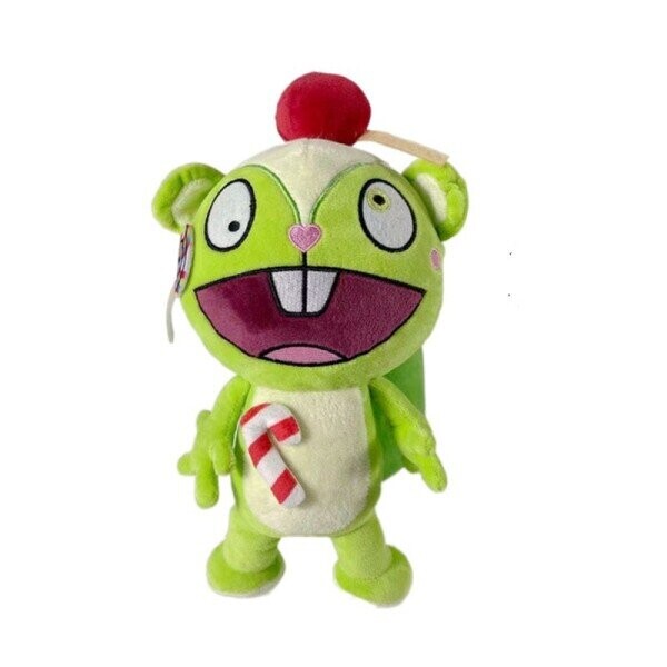 (28cm, C) Happy Tree Friends HTF Flaky 11 inches Anime Red Stuffed ...