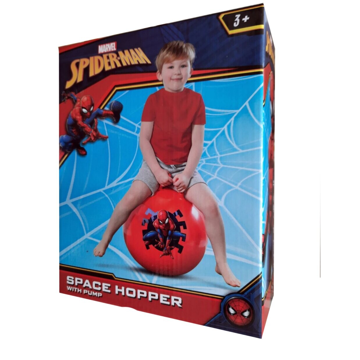 Spiderman Toy Space Hopper Bouncey Fun Kangaroo Sprungball on OnBuy