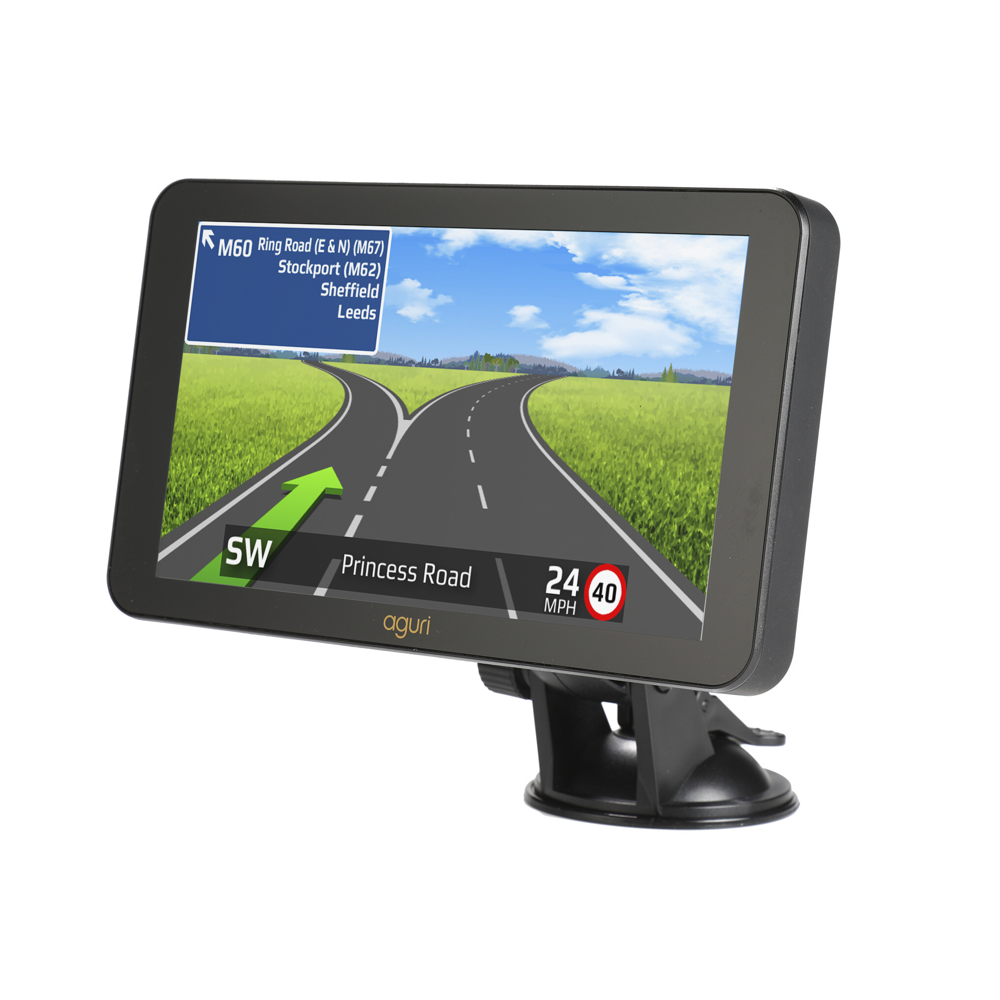 Aguri Motorhome & Caravan RV760 Sat Nav with 7" LCD, built-in Wi-Fi, UK ...