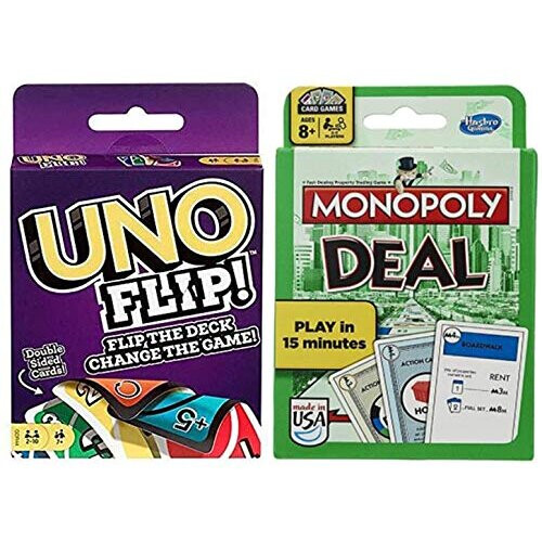 Uno Flip! and Monopoly Deal 2-Pack on OnBuy