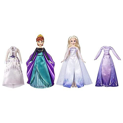 Disney\'s Frozen 2 Anna and Elsa Royal Fashion, Clothes and Accessories ...