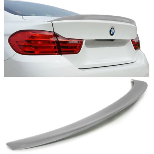 BMW 4 series F32 2 door coupe grey unpainted M performance rear boot ...