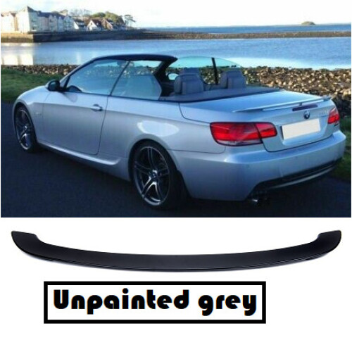 BMW E93 convertible M3 aero performance style rear boot spoiler grey ...