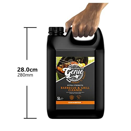 McKLords BBQ Genie Grill Cleaner - Barbecue Extra Strength Degreaser ...