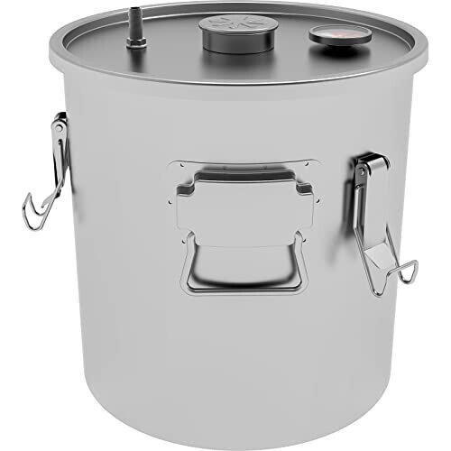 Browin 330115 Large 18 L Indoor Smoker Pot for a Gas Cooktop, up to 5 ...