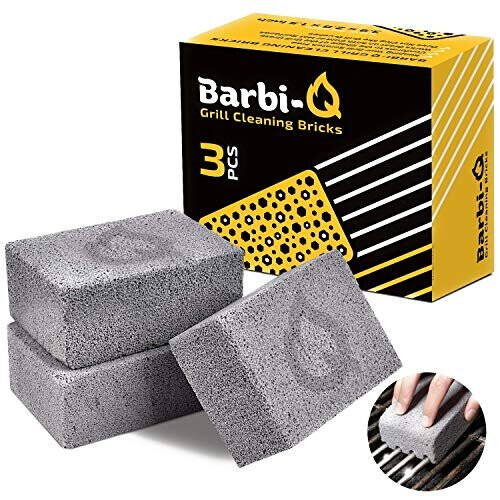 Griddle Scraper Grill Cleaning Brick Block Griddle Kit Grill Cleaner ...