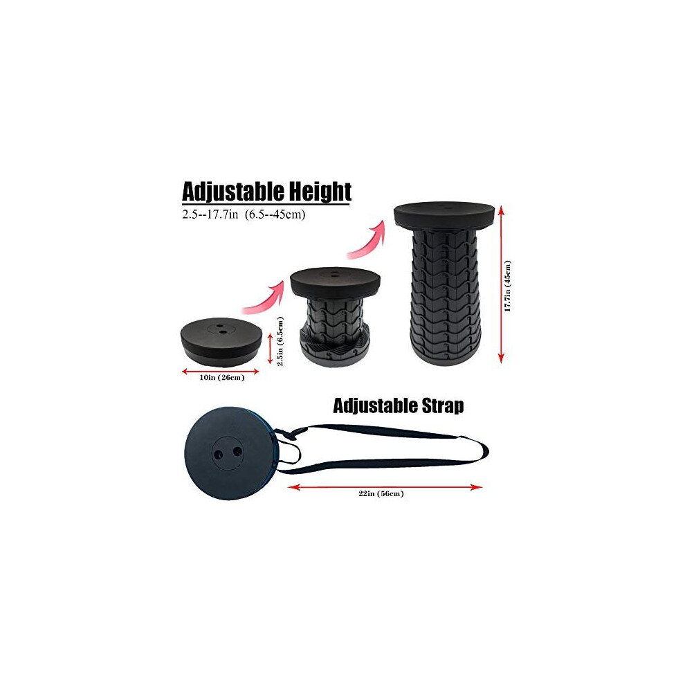 Fiemach portable telescopic stool store