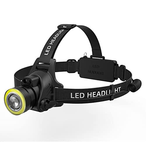 Yonii Head Torch.Rechargeable LED Head Lamp.Ultra Bright T6 2000 Lumen ...