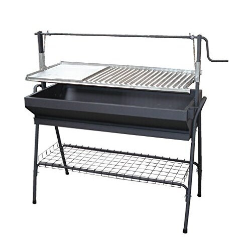 Imex El Zorro 71764 Barbecue with Grill-Iron and Elevator, Black, 80 x ...