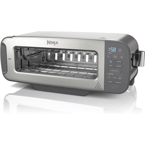 Ninja Foodi 3 ST202UK-in-1 Toaster, Grill & Panini Press, Stainless ...