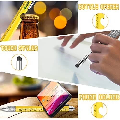 Maqhpu Gifts for Men - 9 IN 1 Multi Tool Pen Gadgets for Men, Secret ...