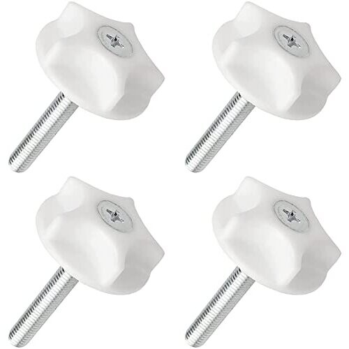 4 Pcs Headboard Fixings Bolts - M8 Heavy Headboard Screws and Washers ...