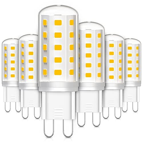 LEDYA G9 LED Bulbs Warm White, 3W, 300LM, 3000K, Equivalent to 30W Halogen, Not Dimmable for ...