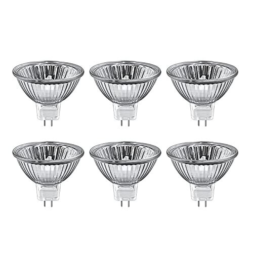 MR16 Halogen Bulbs 35W Dimmable, 12V Gu5.3 Halogen Spotlight Bulbs 2 ...
