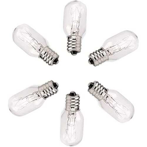 XIHOME Value Pack of 6 Bulbs Original Replacement Long Lasting 15 Watt ...