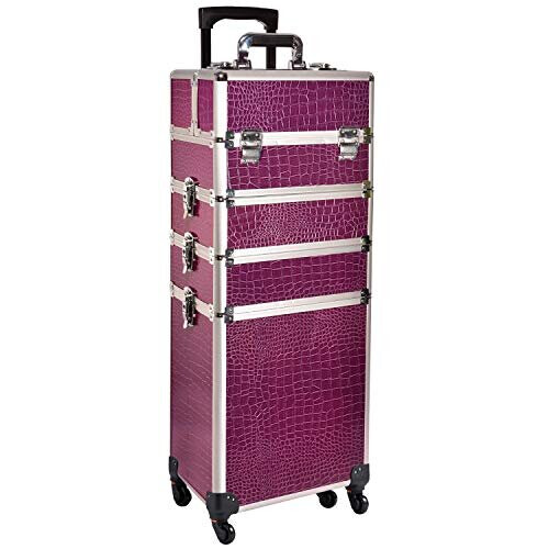 Funime 4 in 1 Professional Rolling Makeup Trolley Nail Technician ...