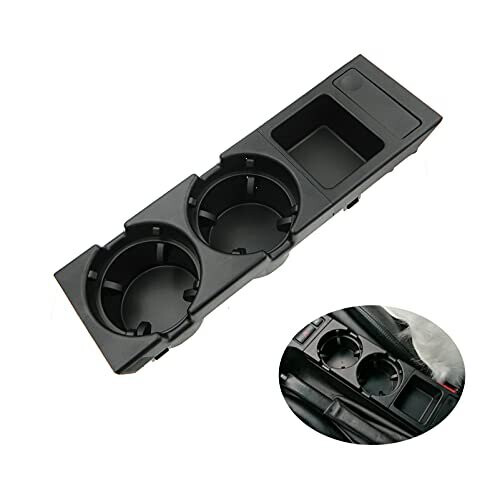 Cup Holder for E46, KASturbo Console Drink Holder Bottle Mount for B-mw ...