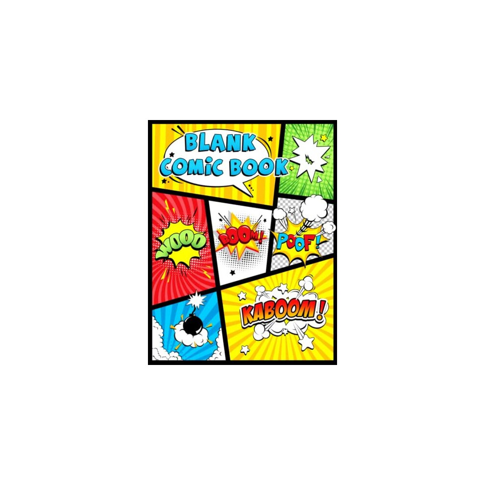 Blank Comic Book: Blank Comic Book: Draw Your own Comics And Create The ...
