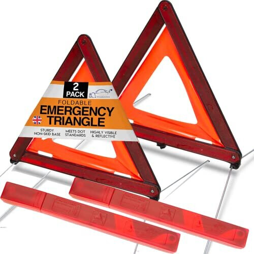 Xtremeauto Warning Triangle Emergency Car Road Safety Breakdown ...