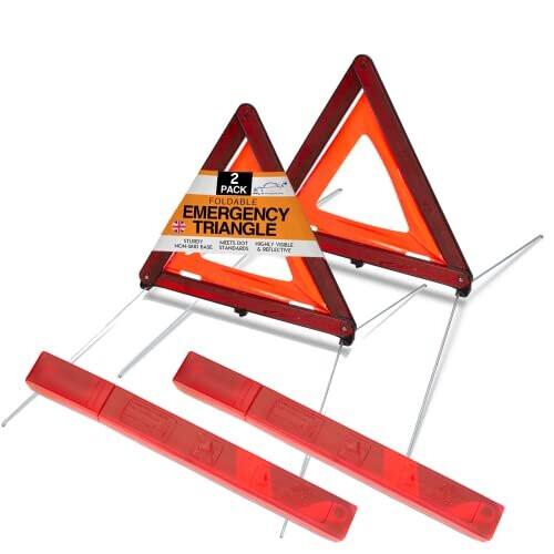 Xtremeauto Warning Triangle Emergency Car Road Safety Breakdown ...