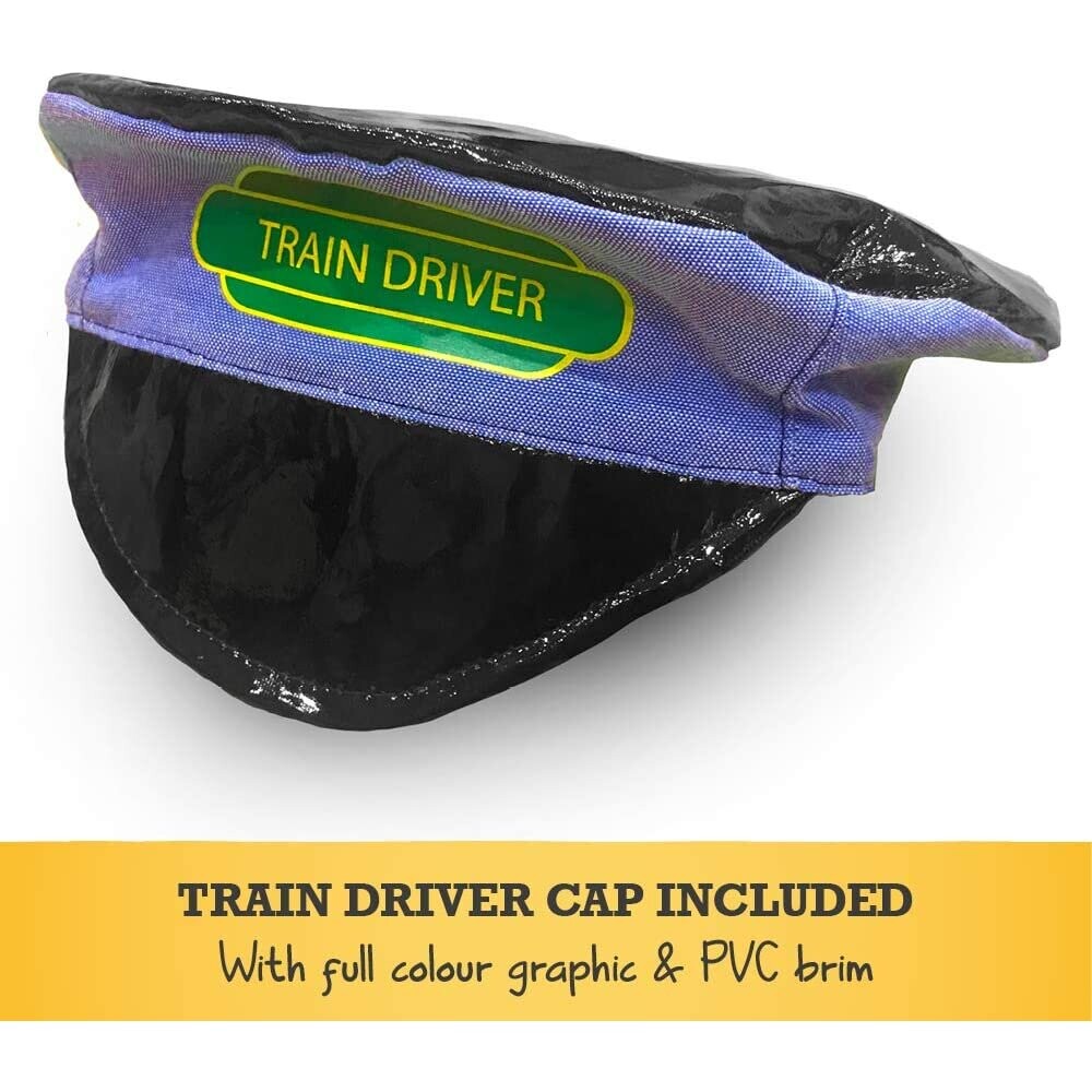 Train Driver Costume Kids, High Quality 3-Piece Train Conductor 5-7 ...