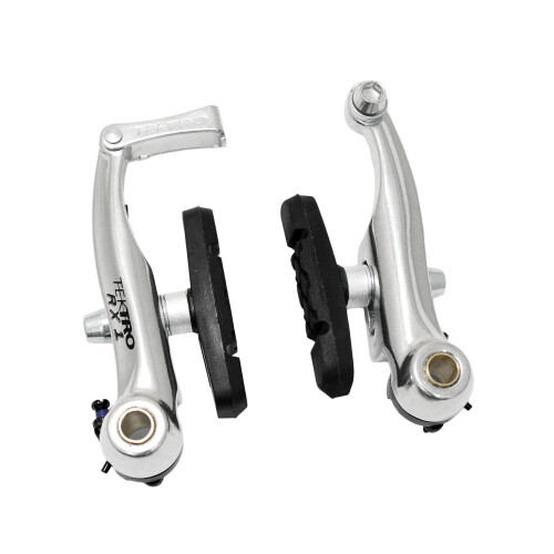 TEKTRO RX1 Mini-V Brake Cyclocross Brake Set (F+R) , Silver, MH2653 on ...