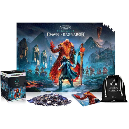 Good Loot Assassin's Creed Valhalla Dawn Of Ragnarok 1000 Pieces Puzzle ...