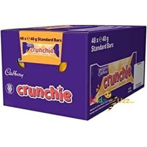(Pack Of 12) Cadbury Crunchie Chocolate Bar honeycomb 40g on OnBuy