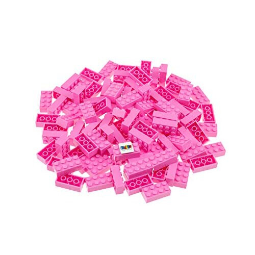 Strictly Briks Classic Bricks 96 Piece 2x4 Pink Building Brick Creative ...