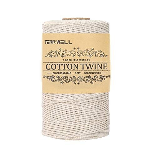Tenn Well Butchers String, 656 Feet Strong Cotton Kitchen Twine Food ...