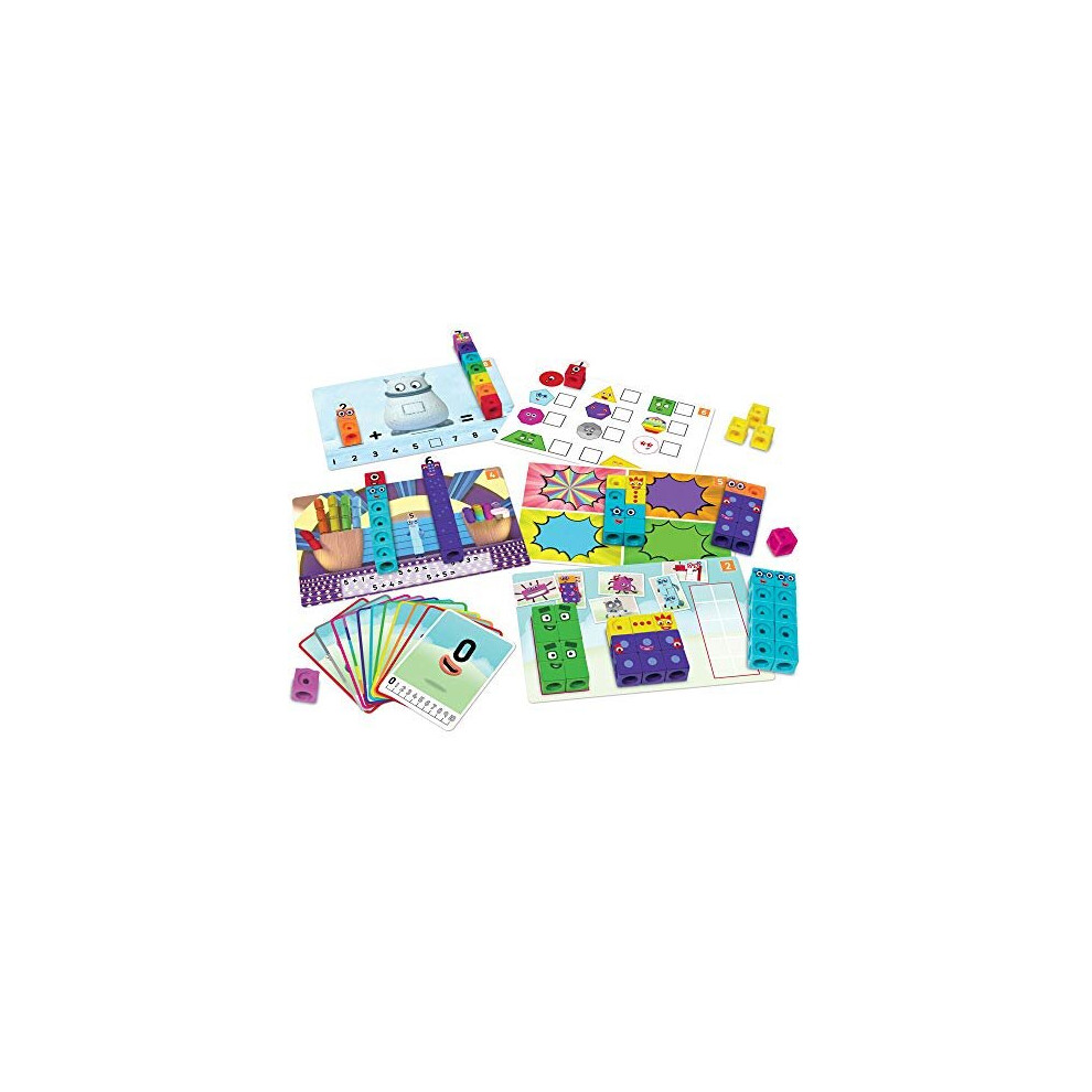 Learning Resources LSP0949-UK MathLink Cubes Numberblocks 1-10 Activity ...