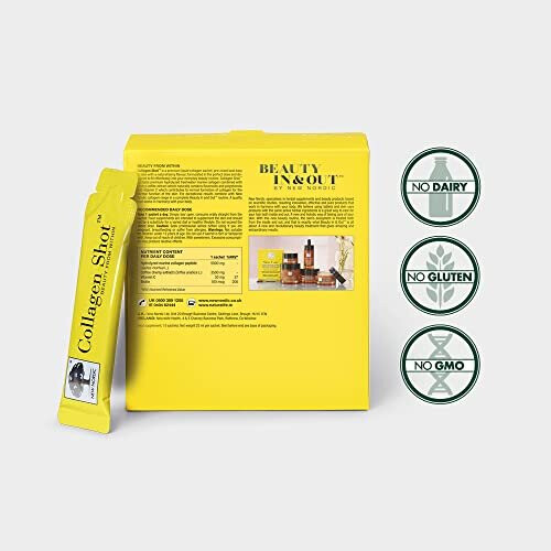 New Nordic Collagen Shot High-Absorbency Premium Liquid Daily Sachets ...