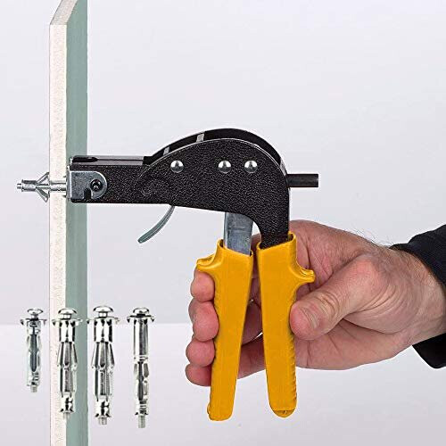 BLOSTM 72pc Hollow Wall Fixings - Heavy Duty Plasterboard Fixings ...