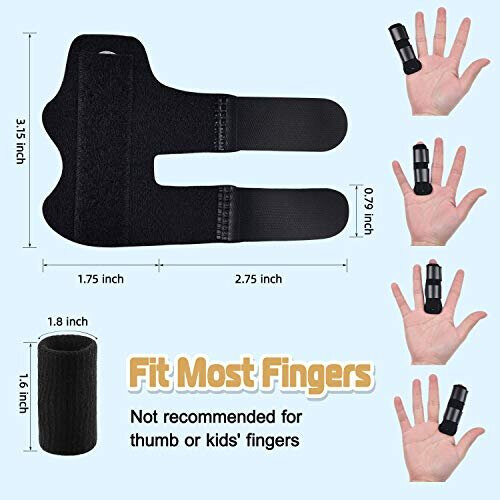 Trigger Finger Splint for Middle Finger Support for Arthritis, Sopito ...