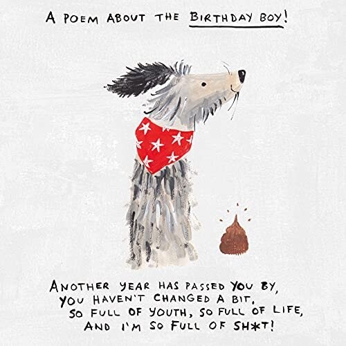 Male Birthday Card, Birthday Boy Card, Funny Birthday Boy Card ...