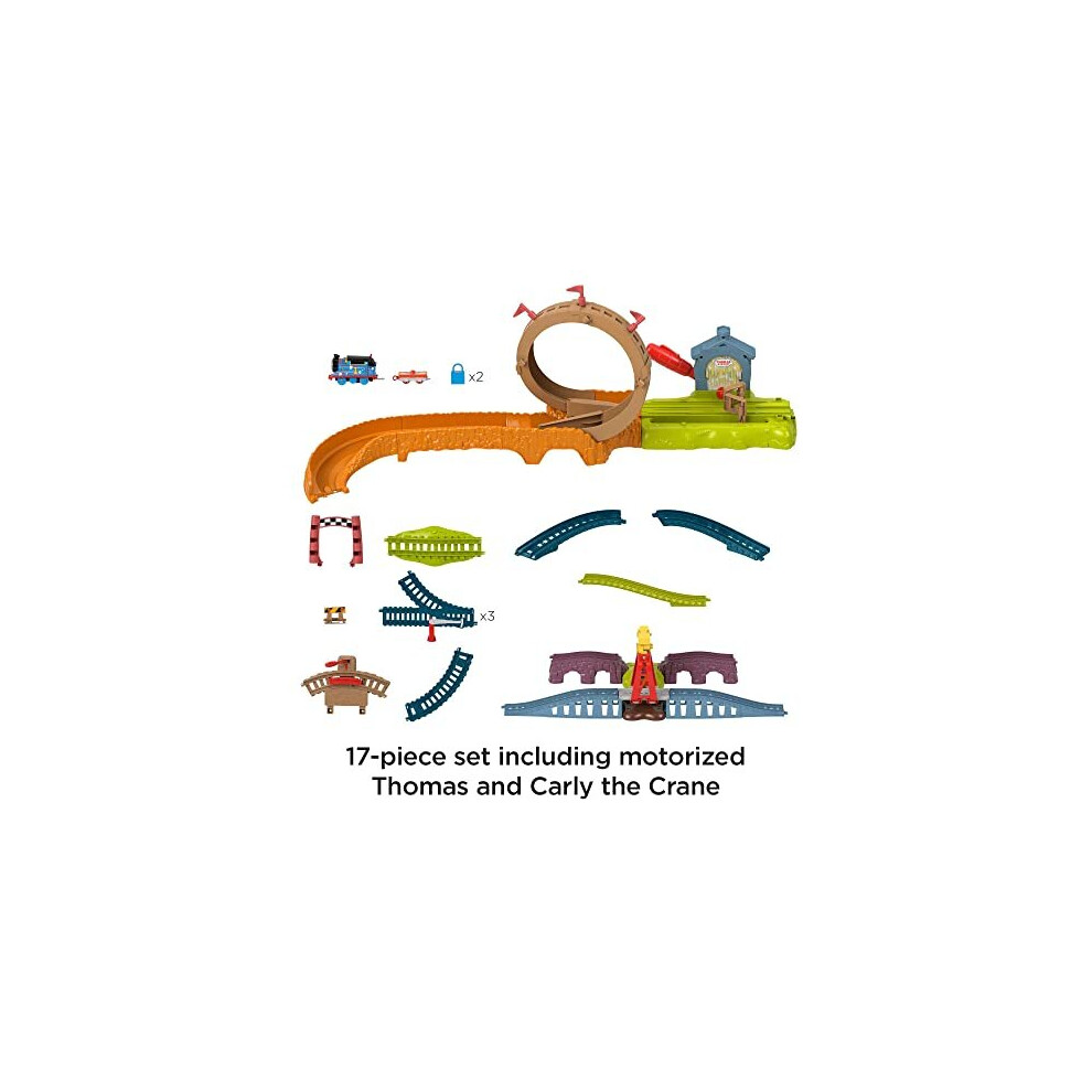Fisher-Price Thomas & Friends Launch & Loop Maintenance Yard toy train ...