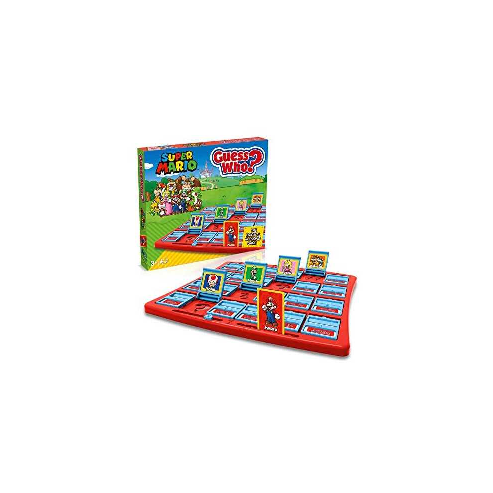 Winning Moves Super Mario Guess Who? Board Game, Play with classic ...